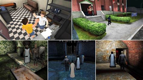 Rd Person View Escape Endings Granny Vs Mr Meat Vs Granny Vs Ice
