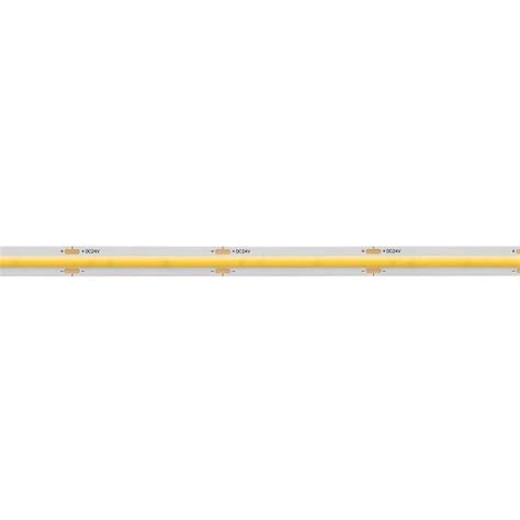 12W 24V 4000K COB480 LED juosta Lemlux neutrali balta Šviesos centras