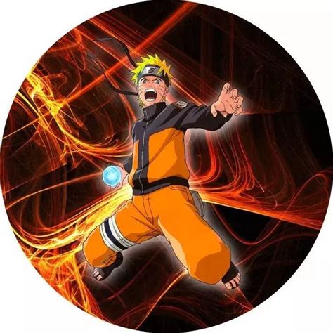 Painel Festa Sublimado Redondo Naruto 10239 1 5x1 5 R 124 5