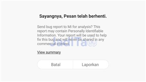5 Cara Mengatasi Sayangnya Pesan Telah Berhenti