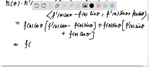 solved a curve in polar form r f θ has parametrization 𝐫 θ f θ cosθ sinθ let ψbe the angle