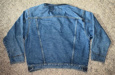 Vintage Z Cavaricci Blue Mens Jean Denim Jacket Siz Gem