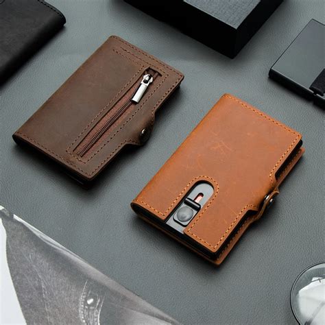 CASEKEY Erkekler C Zdan 100 Hakiki Inek Deri Popup K Sa Kart Tutucu