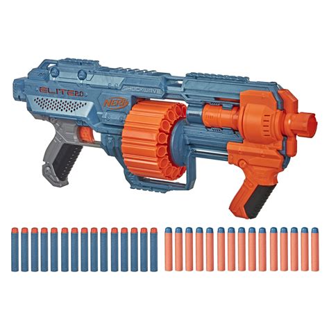 Nerf Elite Blaster Shockwave Rd Fl Chettes Nerf Barillet