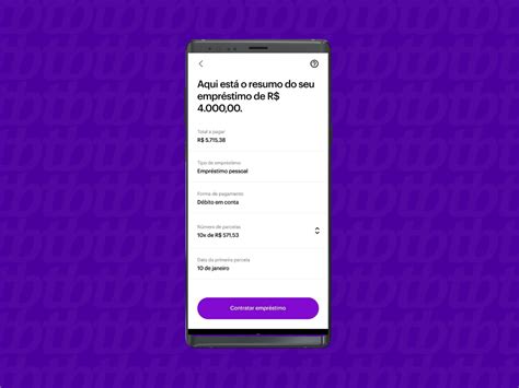 Como fazer um empréstimo no Nubank