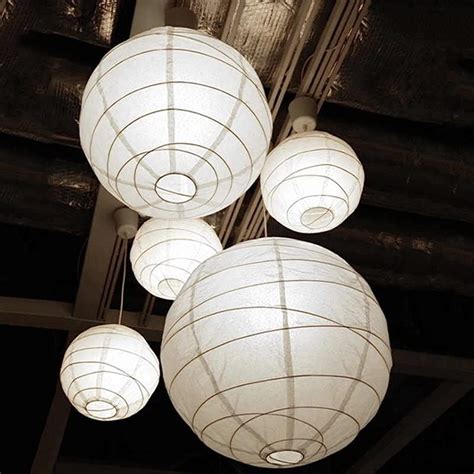 Ikea Regolit Pendant Lamp Shade White Paper White 45 X 45 X 45 Cm