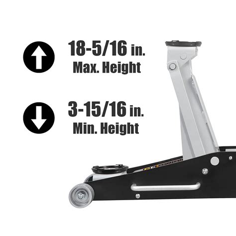 Torin T84025B Hydraulic Low Profile Aluminum And Steel 49 OFF