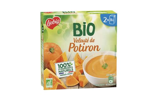 Velouté de potiron BIO Liebig 2 x 30 cl La Belle Vie Courses en