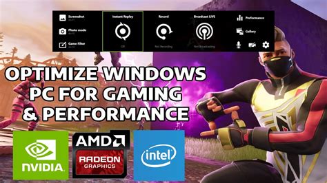 How To Optimize Pc For Gaming Best Performance Laptop Pc Youtube