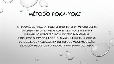 Solution Presentacion M Todo Poka Yoke Studypool