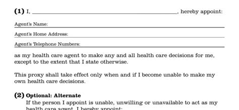 Ny Health Proxy Form Fill Out Printable PDF Forms Online