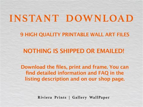 PRINTABLE Ocean Wave Art Coastal Wall Art The Great Wave Digital