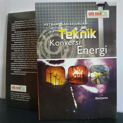 Jual BUKU TEKNIK KONVERSI ENERGI Keterampilan Kejuruan Shopee Indonesia