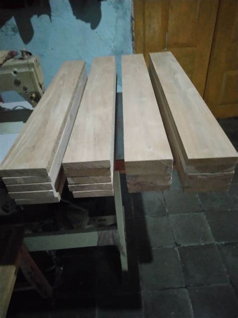 Papan Kayu Jati Asli 60x10x2 Cm Serut Amplas Halus Lazada Indonesia