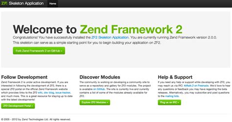 install zend framework 2 on os x lion