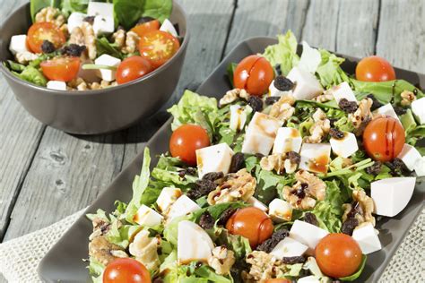 Receta De Ensalada Con Rulo De Queso De Cabra Recetas Dia