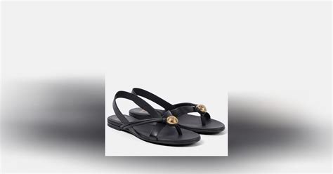 Sandales Cuir Balmain Luxe Pour Femme Modalova