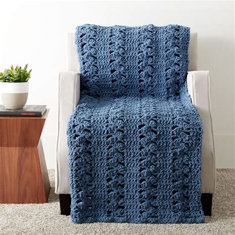 Crochet Patterns Galore Bernat Cluster Panels Blanket