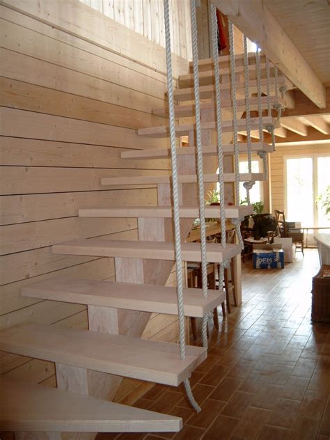 Garde Corps En Corde Diy Staircase Stairs Staircase