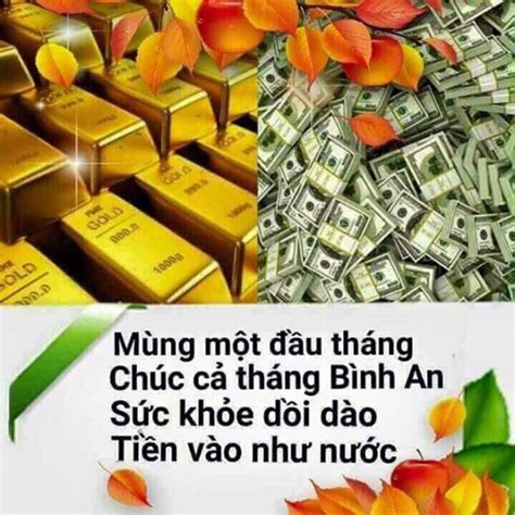 Hình ảnh mùng 1 đầu tháng với lời chúc may mắn bình an suôn sẻ thành
