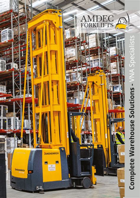 Warehouse Equipment Forklift Trucks Very Narrow Aisle Truck And Order