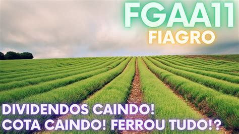 ATUALIZAÇÃO QUENTÍSSIMA Fiagro FGAA11 dividendos DEZEMBRO e