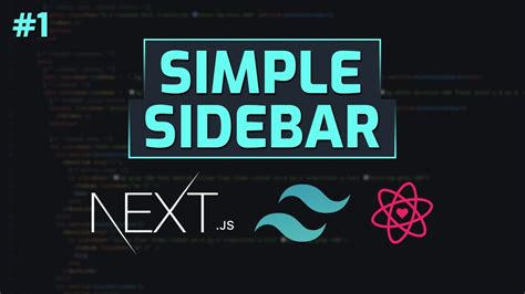 Simple Sidebar Tutorial With Next Js And Tailwind CSS 1 Prepare YouTube