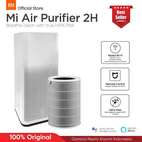Xiaomi Air Purifier H Mi Hepa Filter Pembersih Udara Ruangan W W