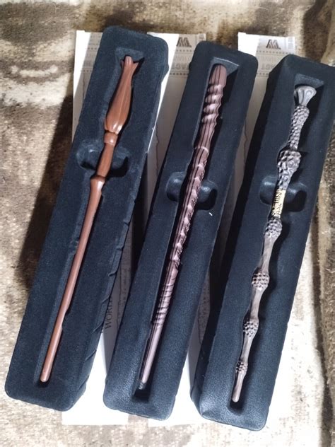 Harry Potter Mystery Wand Patronus Series Set Albus Luna Cho Plus 1