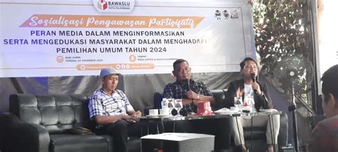 Menuju Pemilu 2024 BAWASLU Kota Palembang Gandeng Media Lakukan