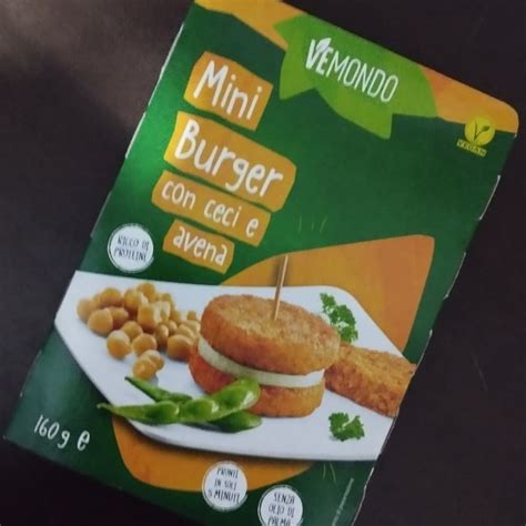 Vemondo Mini Burger Ceci E Avena Review Abillion