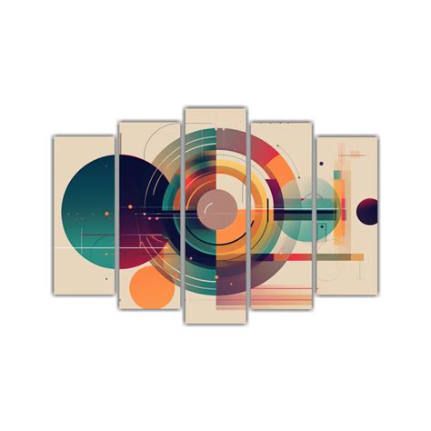 Cuadro Decorativo Movimiento Armonía De Colores DecoCuadros