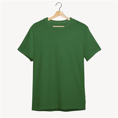 Green T Shirt Mockup Editable Apparel Premium PSD Mockup Rawpixel