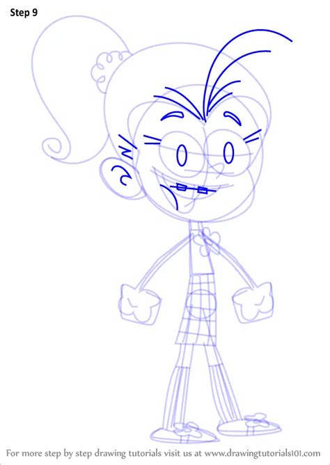 Learn How To Draw Luan Loud From The Loud House The Loud House Step