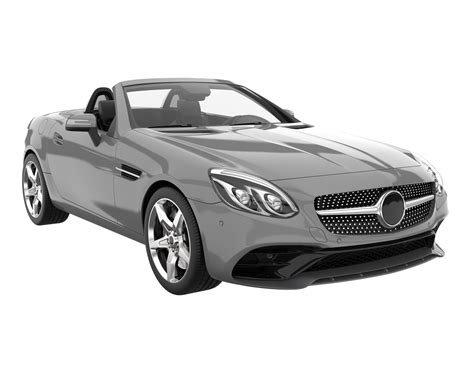 Sport Car Isolated On Transparent Background 3d Rendering