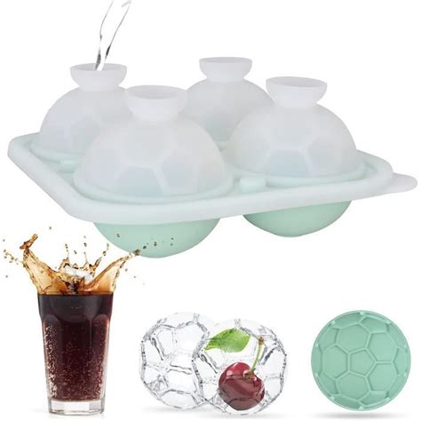 Lot De Moules Gla Ons En Silicone D Football Vert Avec