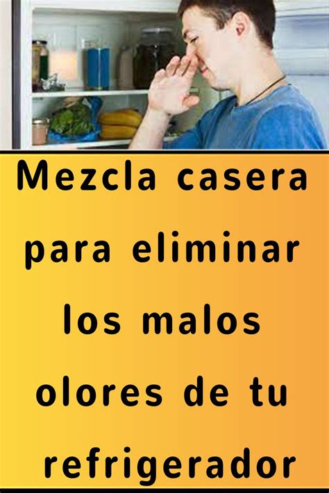 Mezcla Casera Para Eliminar Los Malos Olores De Tu Refrigerador