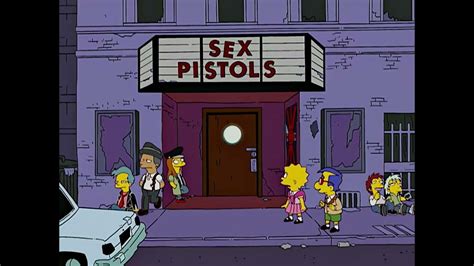 Simpsons Sex Pistols 1 Vfq Youtube