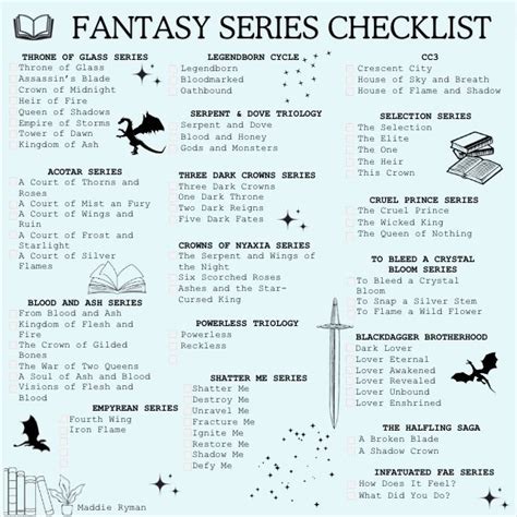 Booktok Checklist 1 Artofit