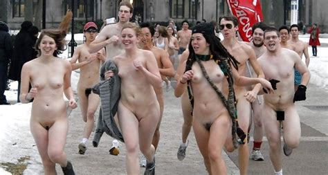 College Girls Streaking