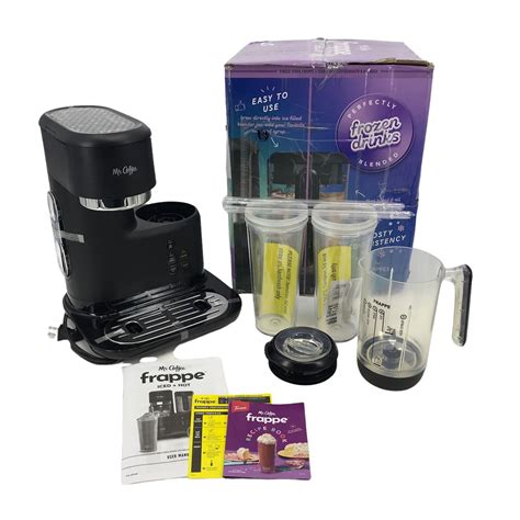 Mr Coffee Frappe Maker Review Frappe Iced And Hot Coffee Atelier