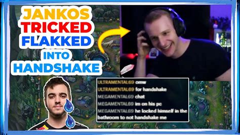 G2 Jankos TRICKED G2 Flakked Into Handshake YouTube
