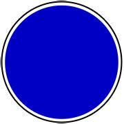 Les panneaux d obligation du code de la route français