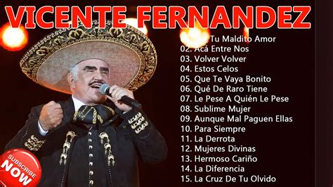 Mejores Canciones de Vicente Fernández 30 GRANDES EXITOS ENGANCHADOS