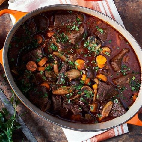 Le Boeuf Bourguignon Traditionnel Recette Boeuf Bourguignon