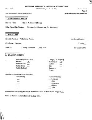 Fillable Online Preservation Ri 1 Rhode Island Historical