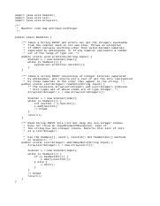 Readints Java Import Java Util Scanner Import Java Util List Import