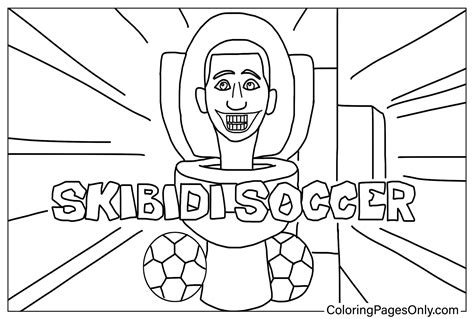 Coloriages gratuits à imprimer sur les toilettes de Skibidi