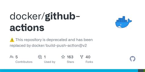 github docker github actions warning this repository is deprecated and has been replaced by