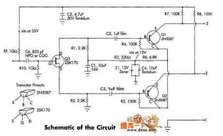 Condenser Microphone Preamp Schematic